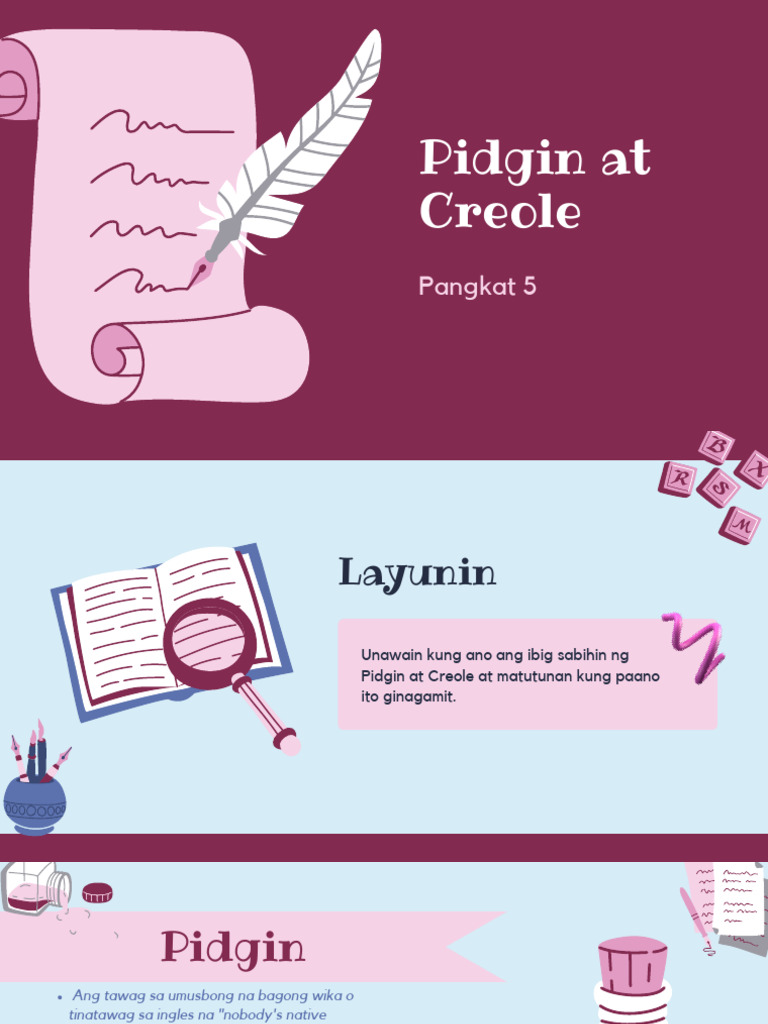 Pidgin at Creole | PDF