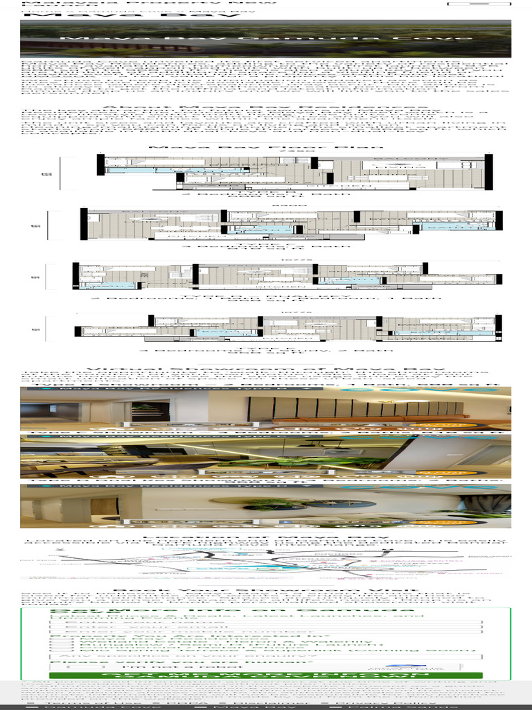 Maya Bay Gamuda Cove Malaysia Serviced Apartment 2 | PDF | Apartment