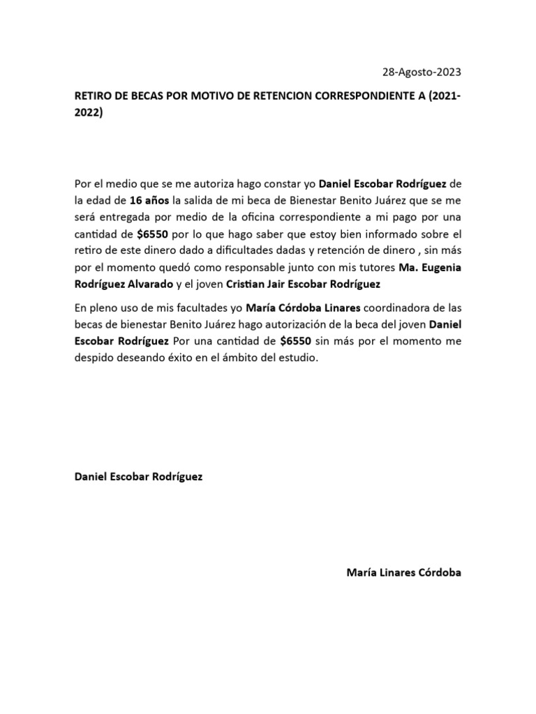 Daniel Escobar Rodríguez | PDF