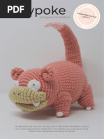 Metapod Amigurumi Pattern 1-1 | PDF | Crochet | Yarn