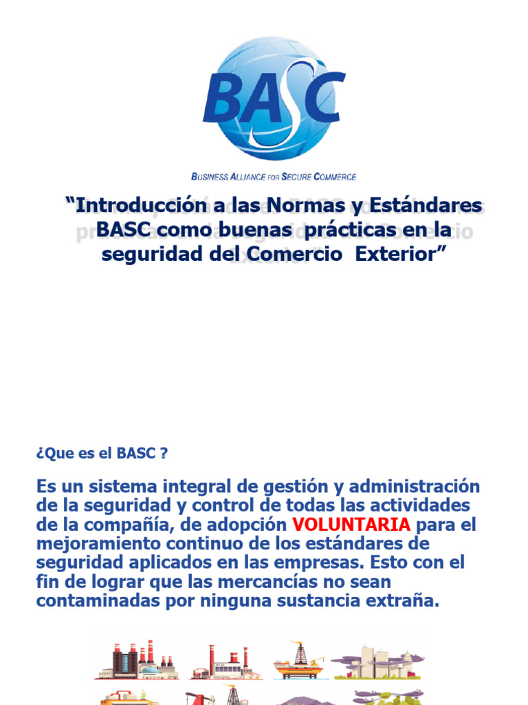 Introduccion Al Basc | PDF | El comercio internacional | Logística