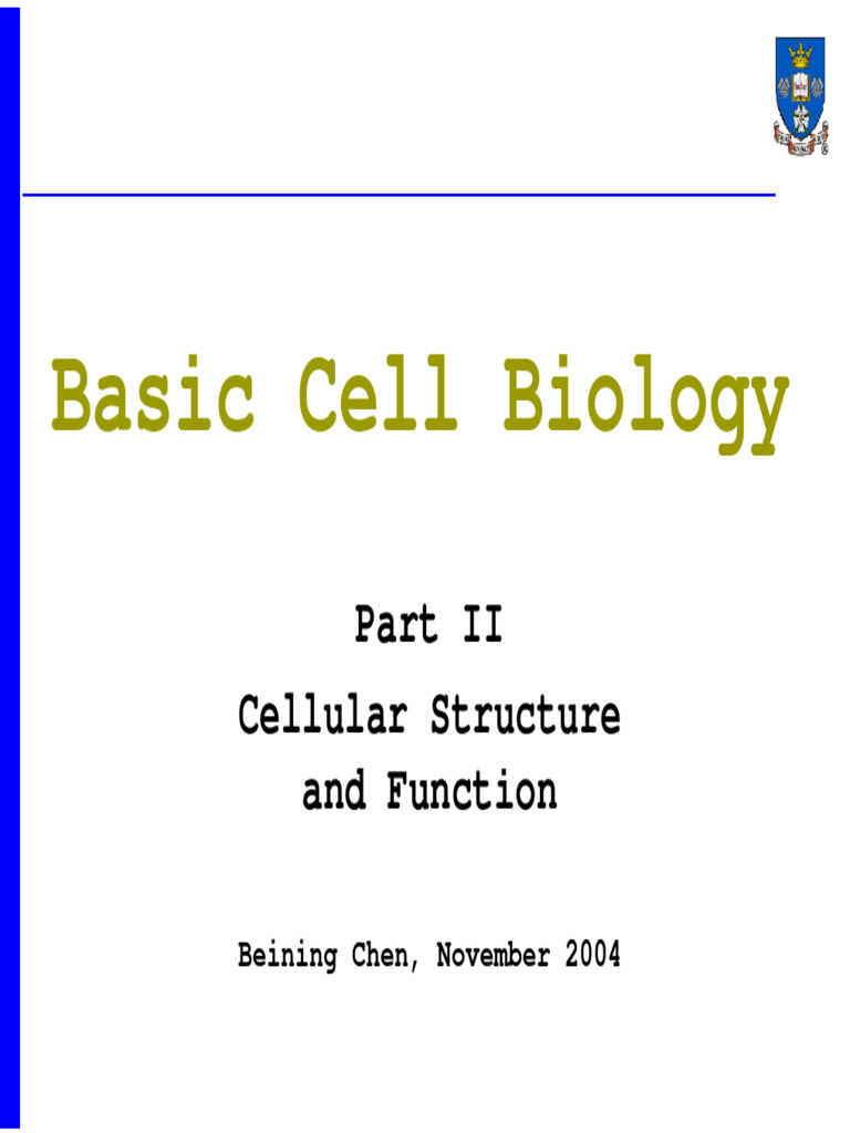 Lecture 1 Membrane and Its Structure | PDF | Cell Membrane | Lipid Bilayer