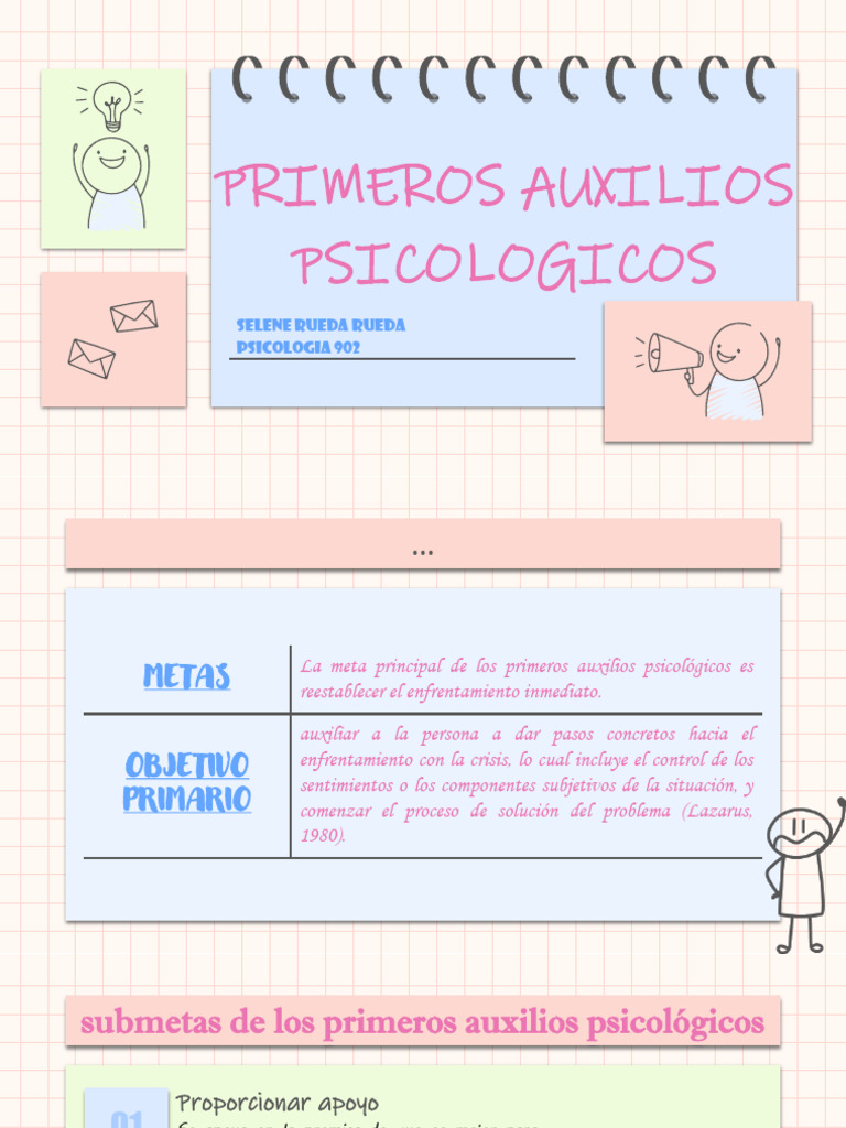 Manual Primeros Auxilios Psicologicos | PDF | Comportamiento | Sicología