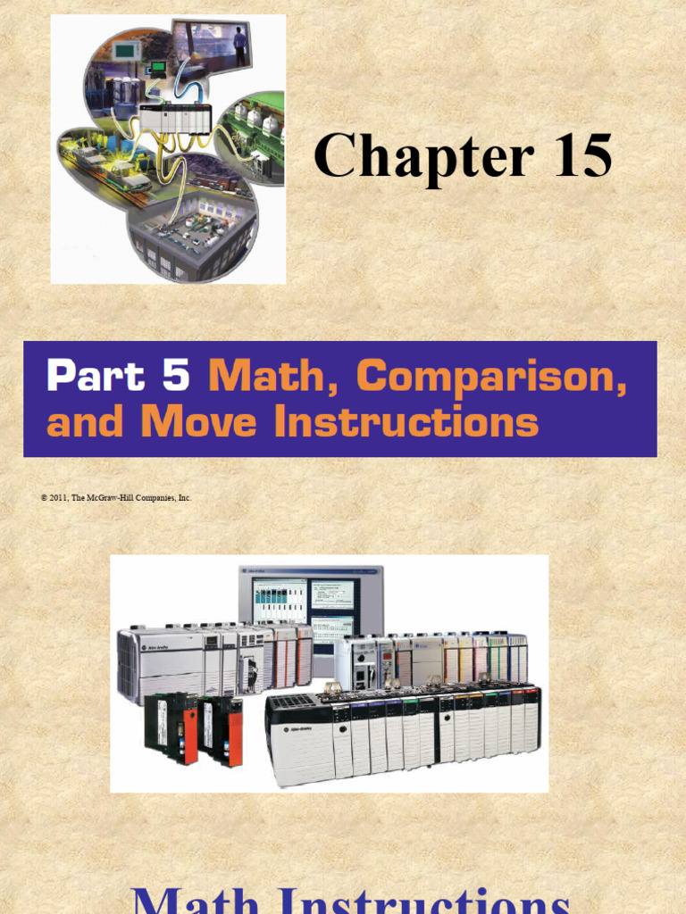 Chap 15 CLX Math, Comparison, and Move Instructions | PDF | Mathematics | Software Engineering