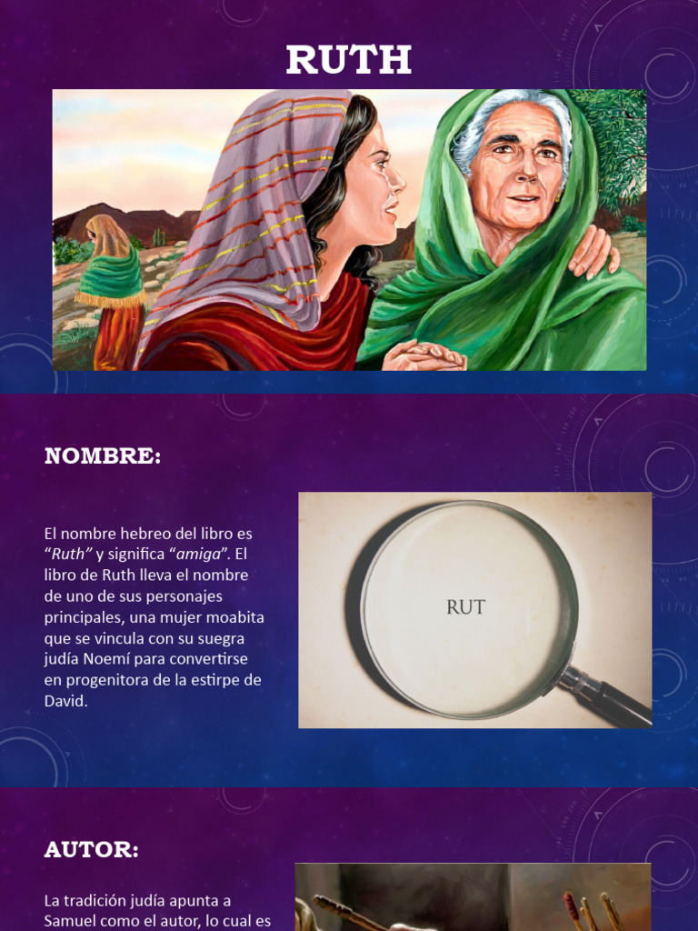 Ruth | PDF | Libro de rut | David
