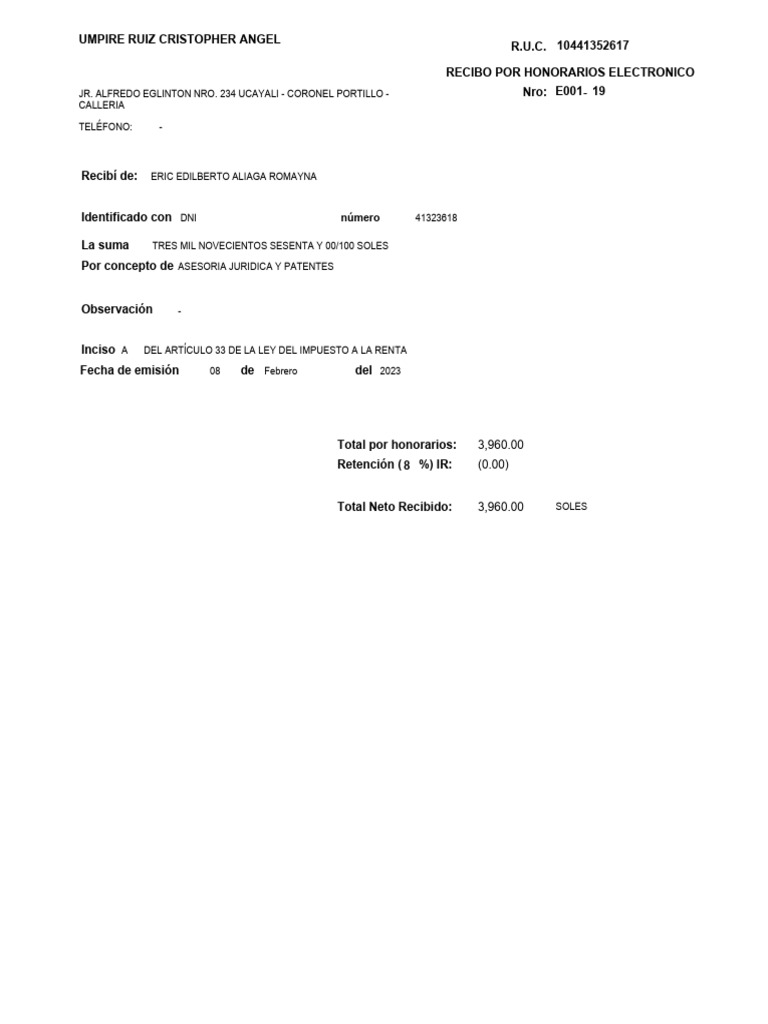 RXH E001 - 19 Eric Aliaga | PDF