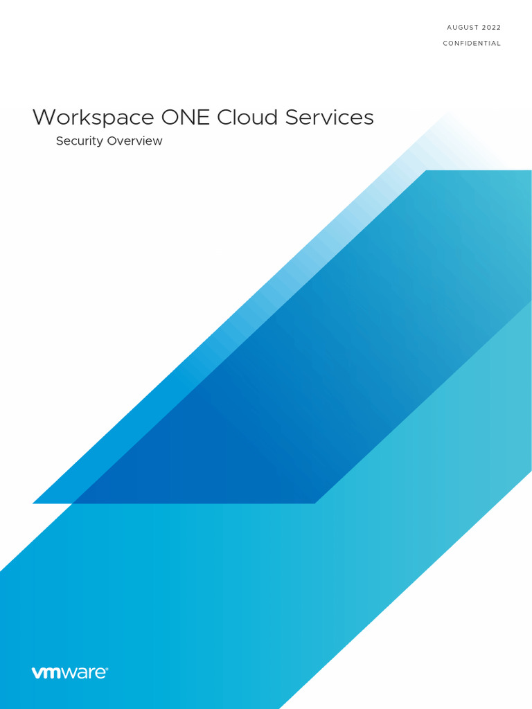 Workspace ONE Cloud Security Overview | PDF | Information Security | Vulnerability (Computing)