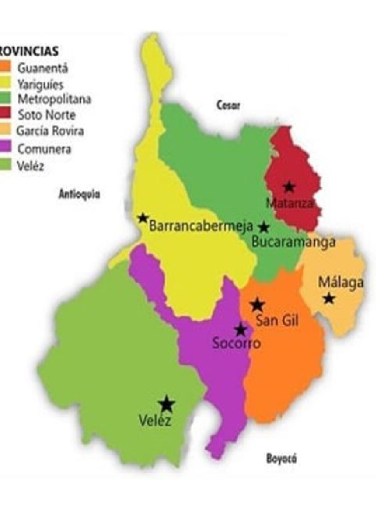 Mapa Santander | PDF