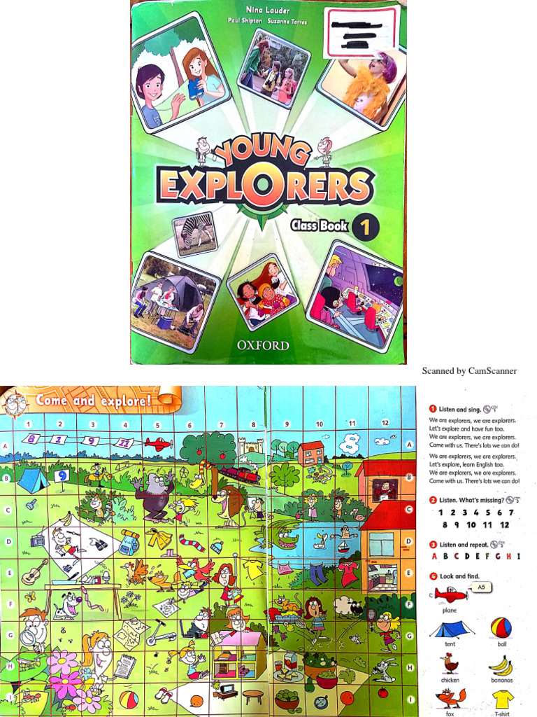 3rd Grade Young - Explorers - 1 - Classbook-1-10 | PDF