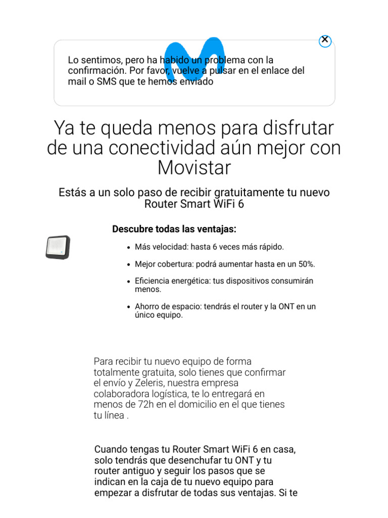 Router Smart Wifi 6 | PDF