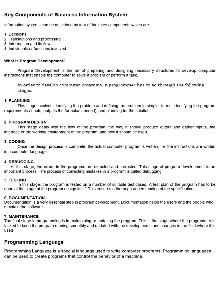 ComProg Notes | PDF | Computer Program | Programming ComProg Notes | PDF | Computer Program | Programming
