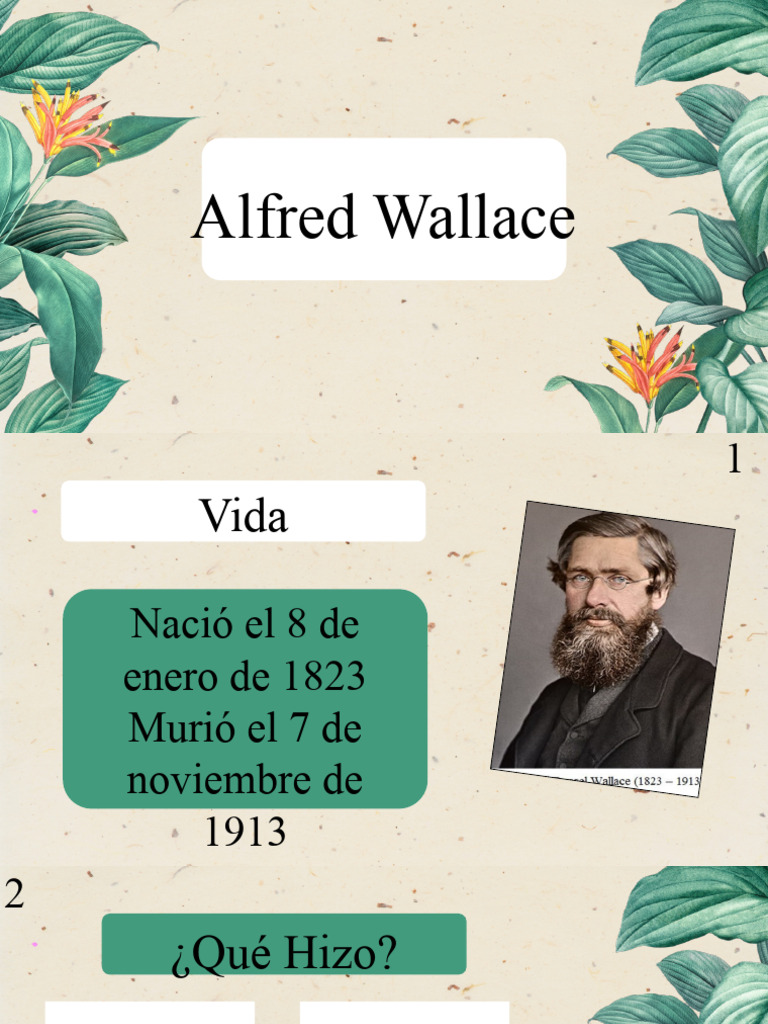 Alfred Wallace | PDF