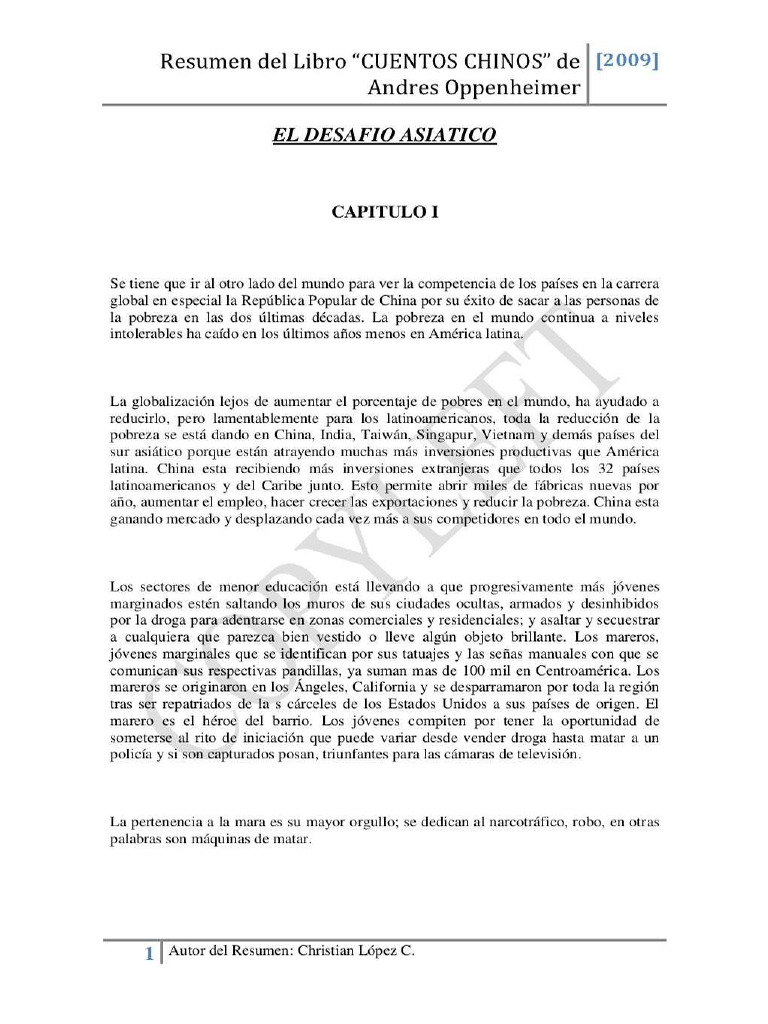 Resumen de Cuentos Chinos | PDF