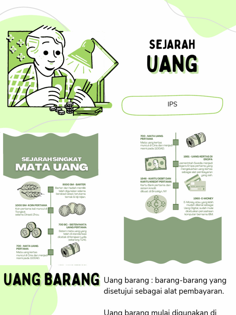 Sejarah Uang Dan Kegunaannya | PDF
