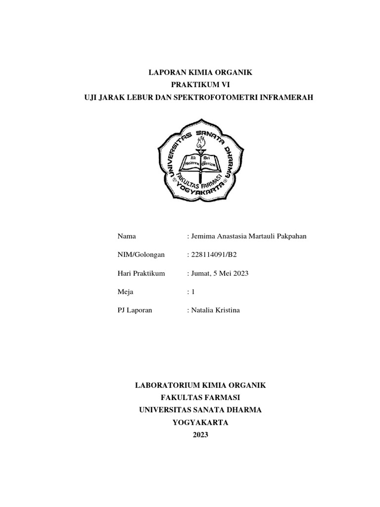 Uji Jarak Lebur dan FT-IR Senyawa Kimia | PDF