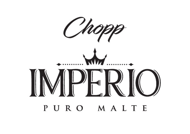 Logo Chopp IMPERIO V3 Preto Fundo Branco AF | PDF