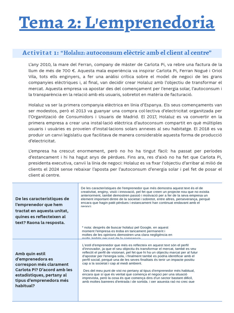 Tema2 Activitats | PDF