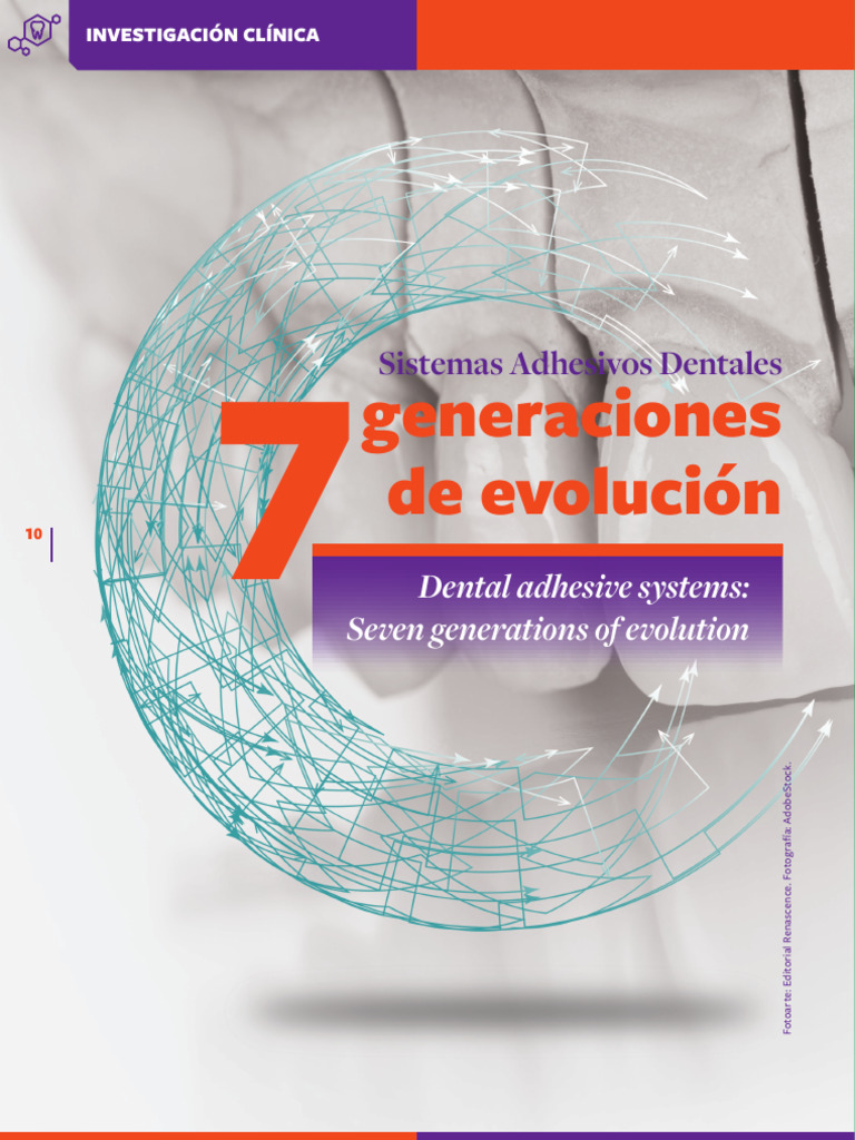 Generaciones de Evolución: Sistemas Adhesivos Dentales | PDF