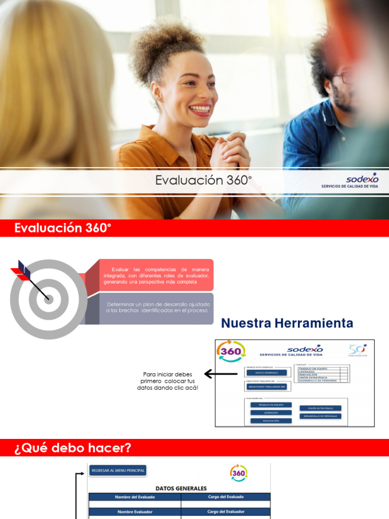 Instructivo Evaluacion 360° MX | PDF | Evaluación | Informática