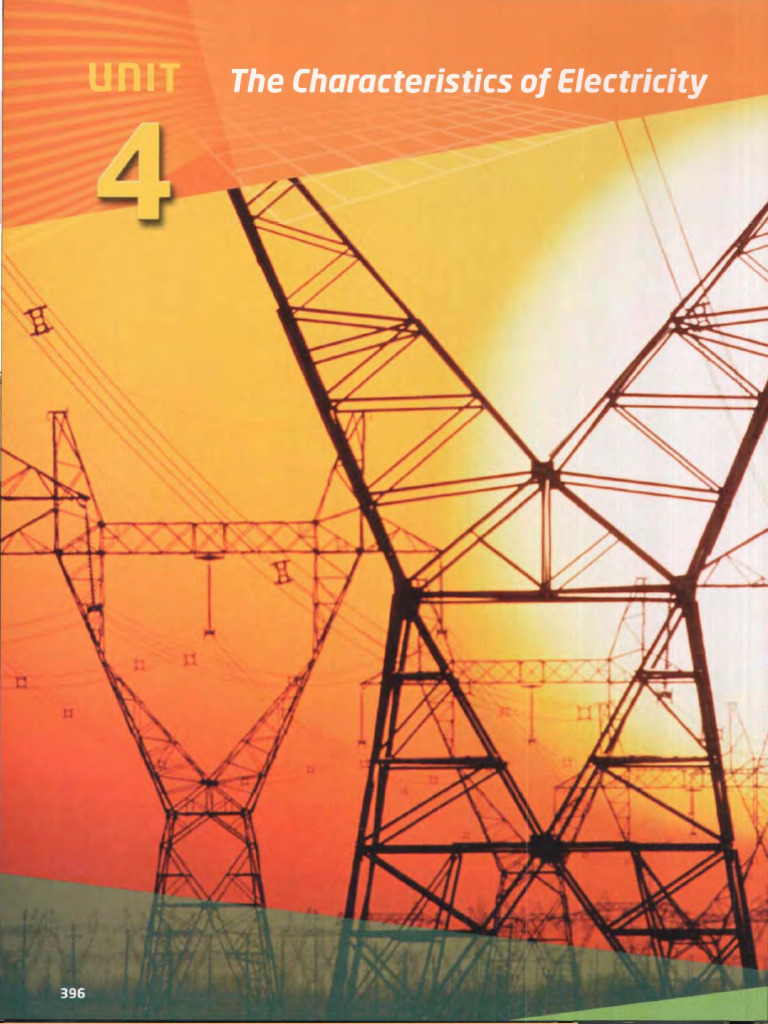 Unit 4: The Characteristics of Electricity | PDF | Electric Charge ...