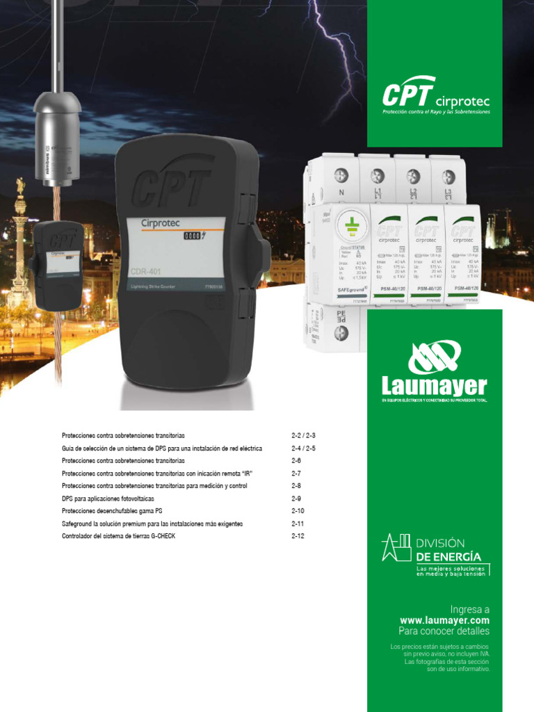 Lista-De-Precios-Cirprotec DPS | PDF | Electricidad de red | Ciencia de ...