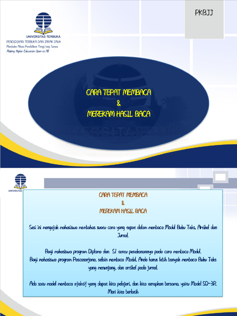 3 Keterampilan Membaca Modul Secara Efektif & Merekan Hasil Baca | PDF