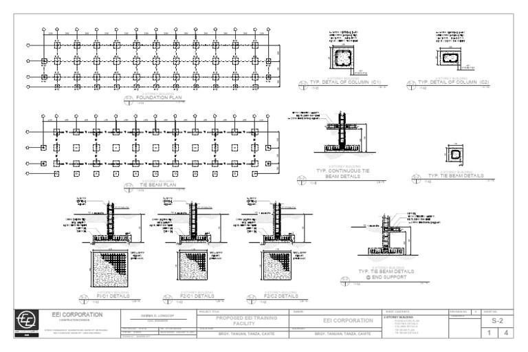 2 Storey Building S2 1of4 Pdf