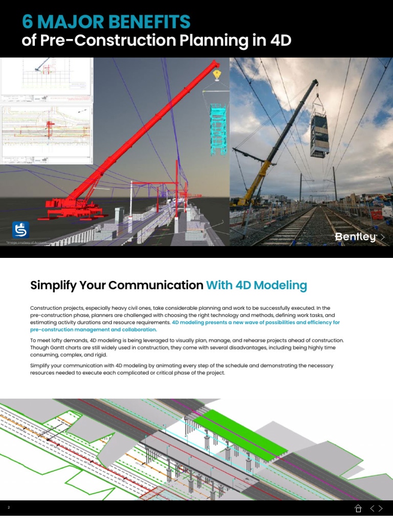 4D Modeling for Construction Bids | PDF | Logistics | Situation Awareness