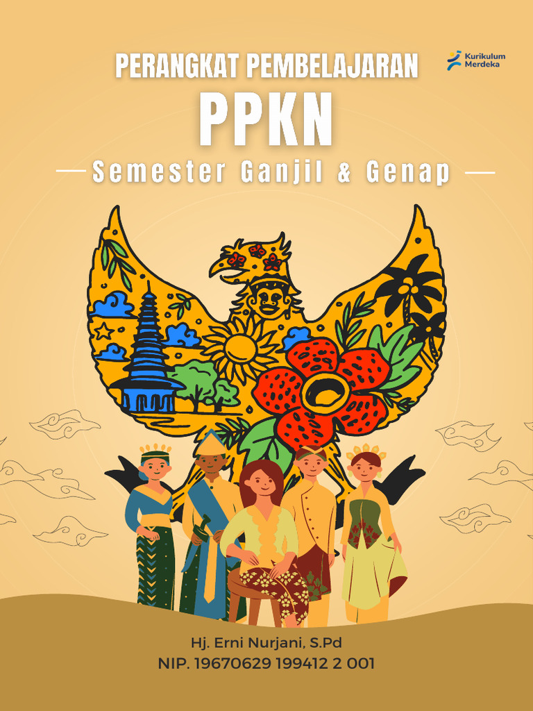 COVER PPKN (Lembar Kerja (A4 Vertikal) ) | PDF