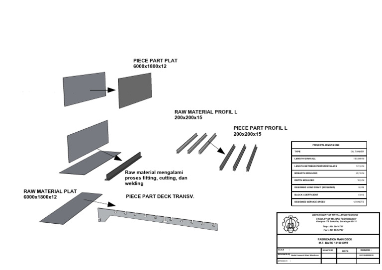 PDF Fabrication Main Deck | PDF | Ships | Shipping