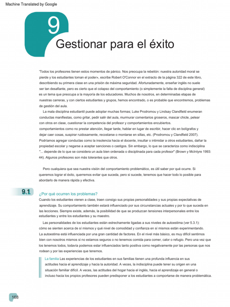 CHAPTERS 9,10,11 ESP | PDF | Comportamiento | Aprendizaje