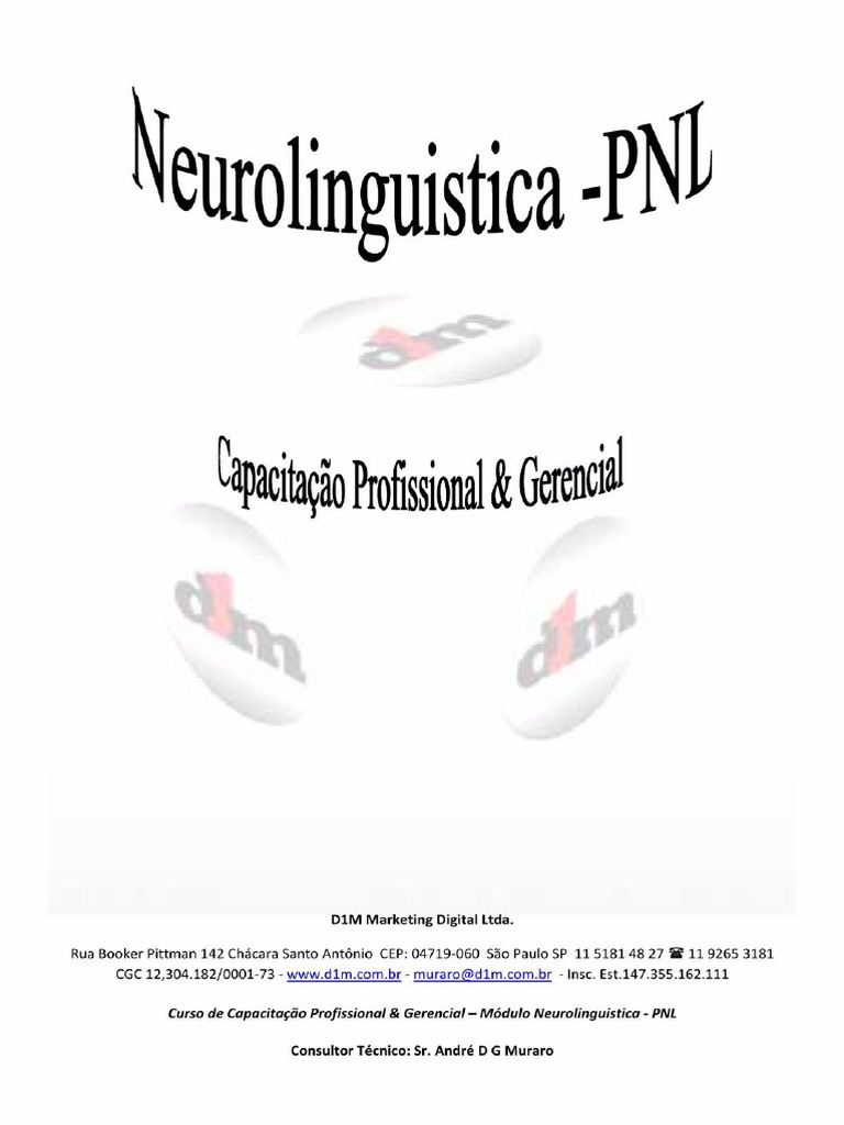 Apostila de PNL | PDF