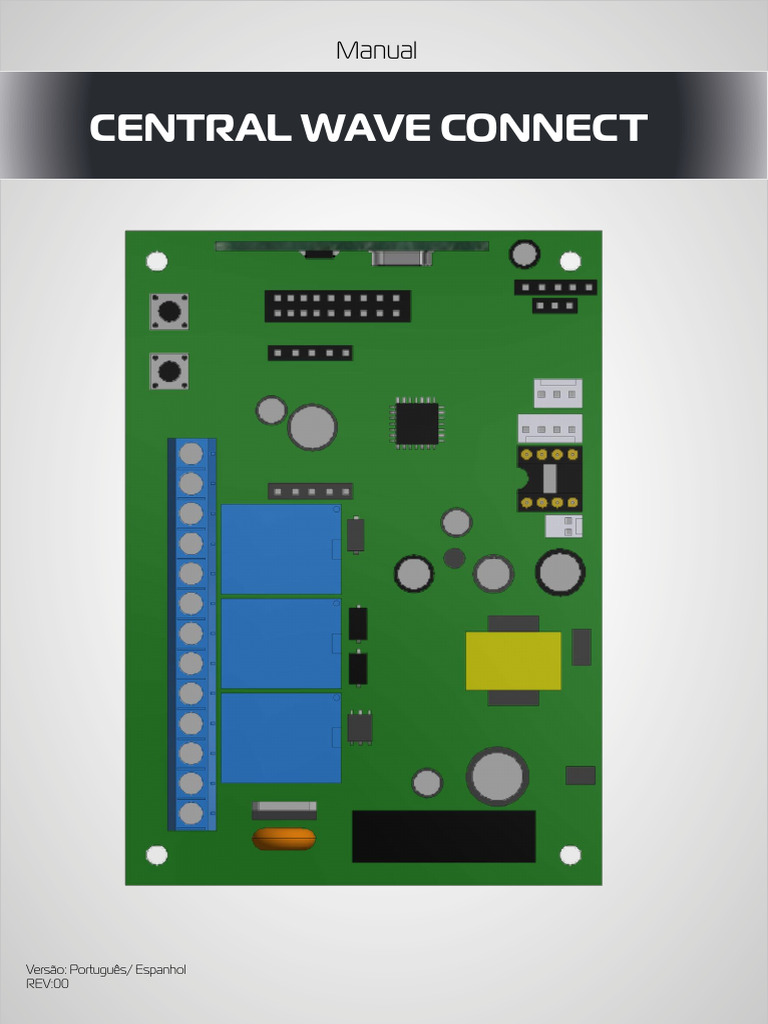 Manual Livreto-CENTRAL WAVE CONNECT Portugues Espanhol Rev00-1 | PDF ...