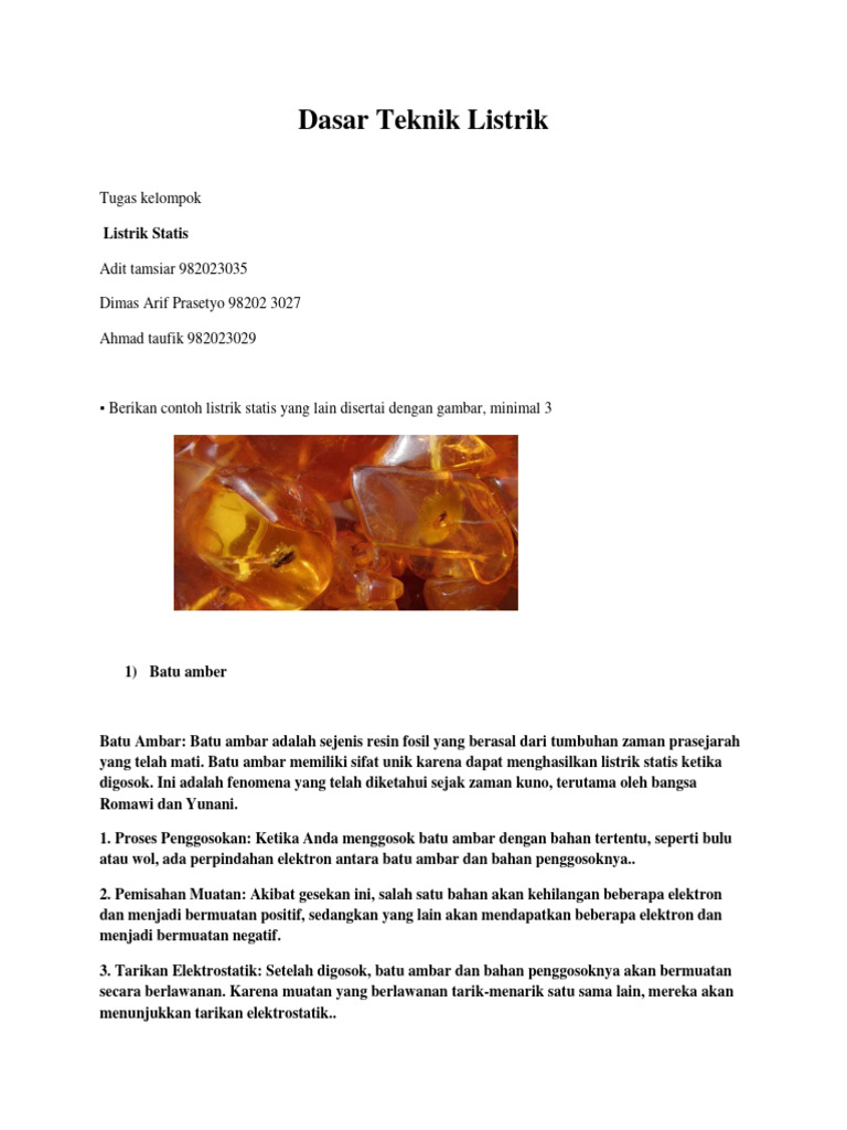 Dasar Teknik Listrik | PDF