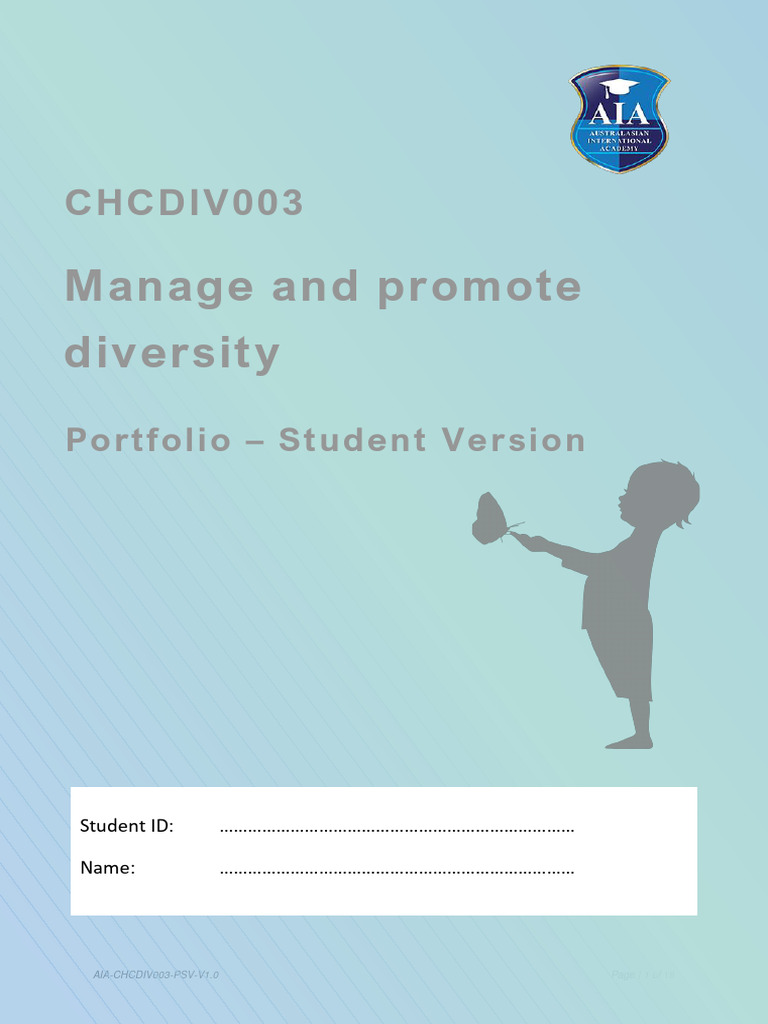 Chcdiv003 Ecec Portfolio Download Free Pdf Policy Qualitative Research