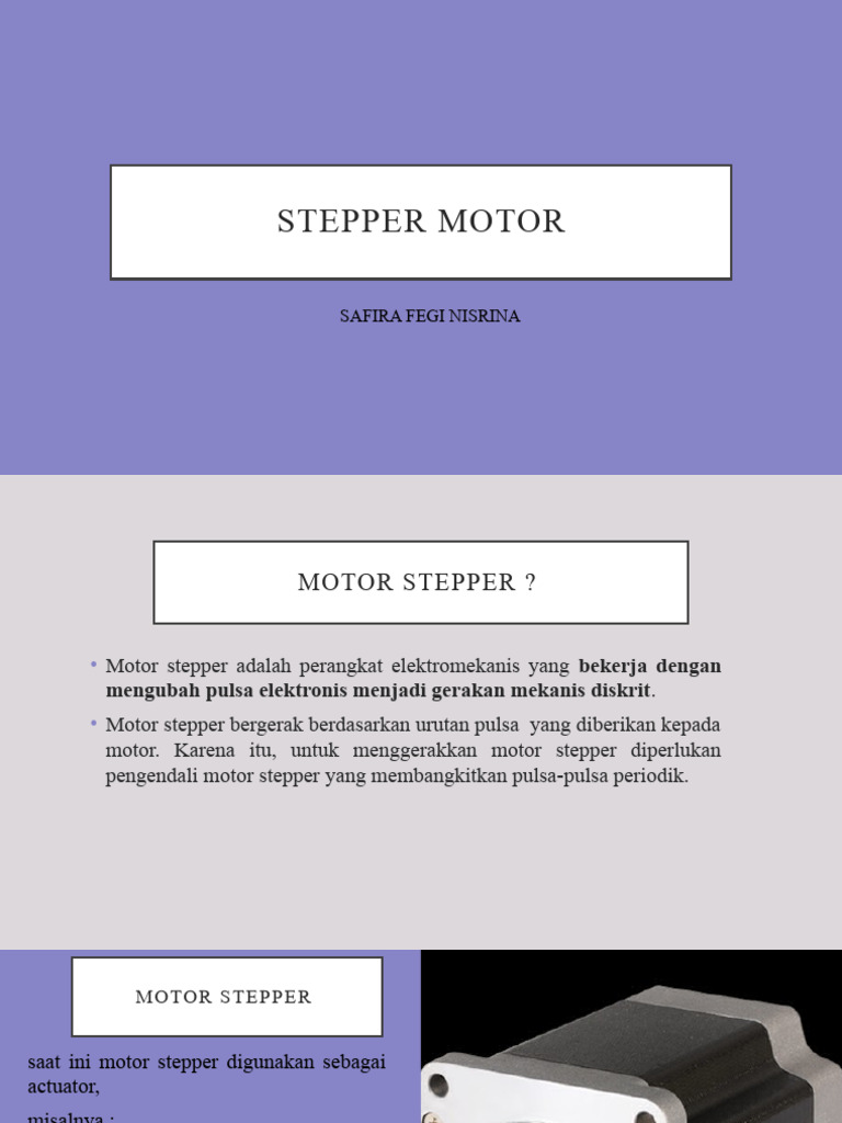 9-Stepper Motor | PDF