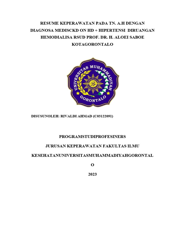 Resume HD Rivaldi Ahmad | PDF