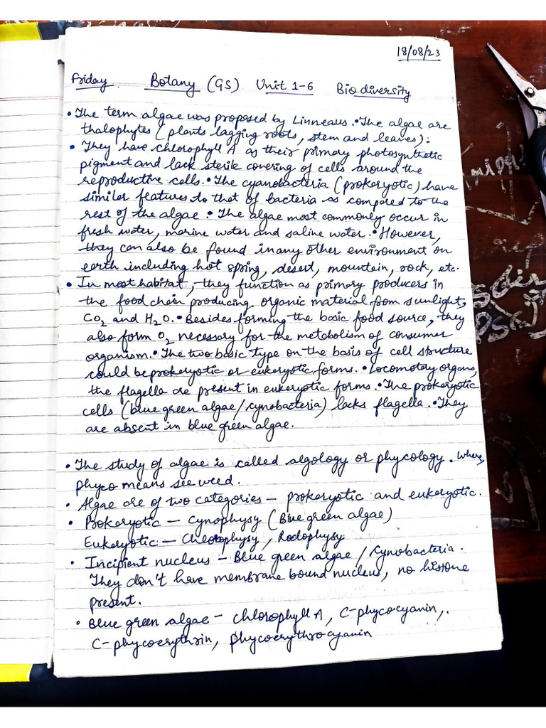 Botany Notes Till Date Pdf