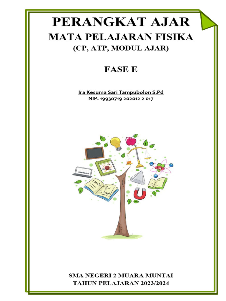 Cover Perangkat Ajar | PDF Cover Perangkat Ajar | PDF