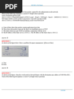HCIA Datacom Mock Exam 1.0 PDF | PDF | Computer Network | Internet Protocol Suite