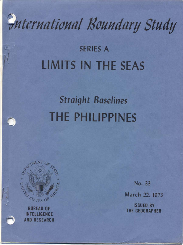 Straight Baseline Philippines | PDF | Territorial Waters | Justice