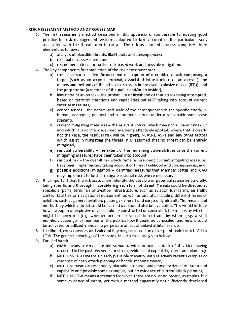 Risk Assessment Process and Method | PDF | Risk | Risk Assessment