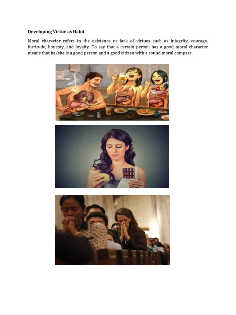 Building Moral Character Through Virtue | PDF | Morality | Virtue