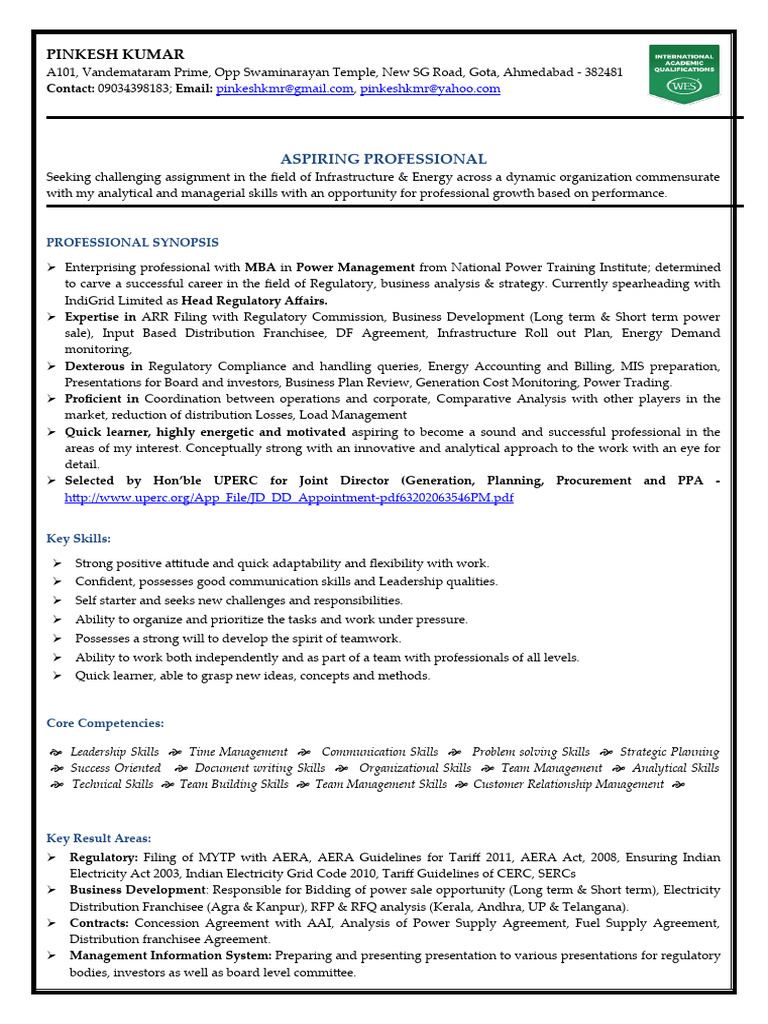 Naukri Pinkeshkumar (15y 0m) | PDF | Business | Business Economics