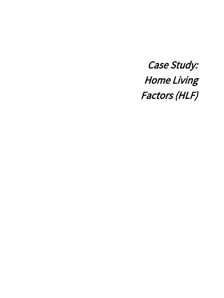 POA - Case Study HLF - v2 | PDF | Warehouse | Inventory POA - Case Study HLF - v2 | PDF | Warehouse | Inventory