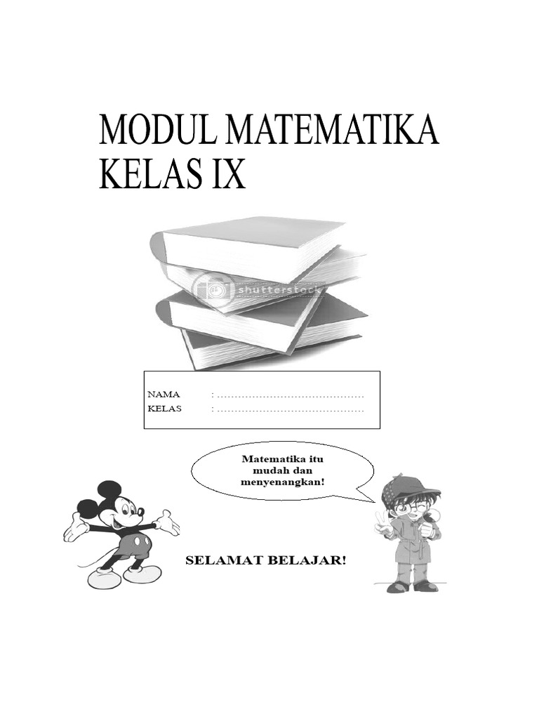 Modul Kelas Ix | PDF | Metode & Bahan Ajar | Griya & Taman