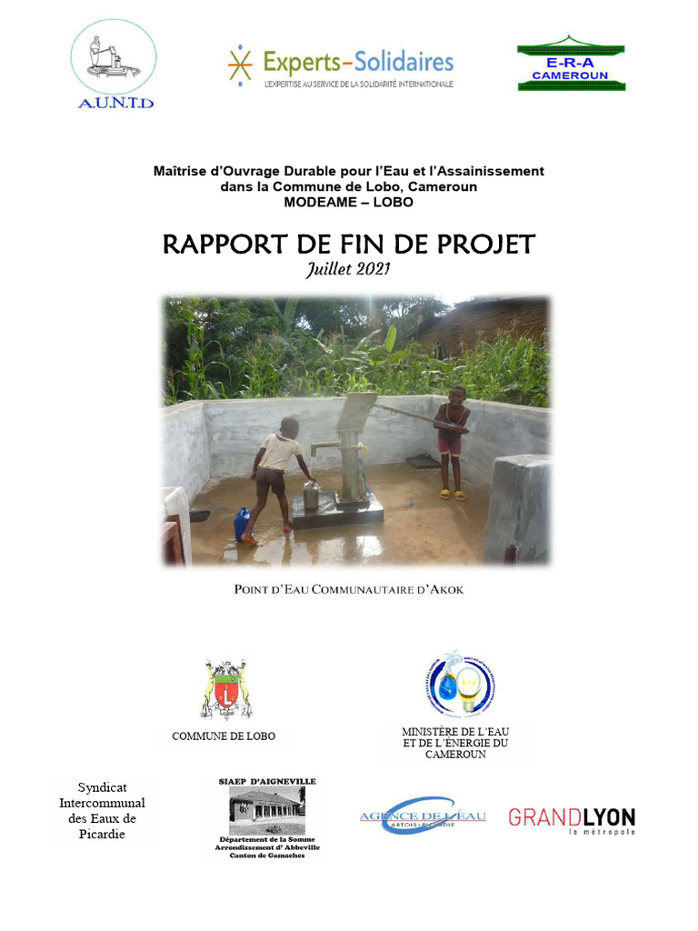 Rapport de Fin de Projet Lobo Juillet 2021 - Compressed | PDF ...