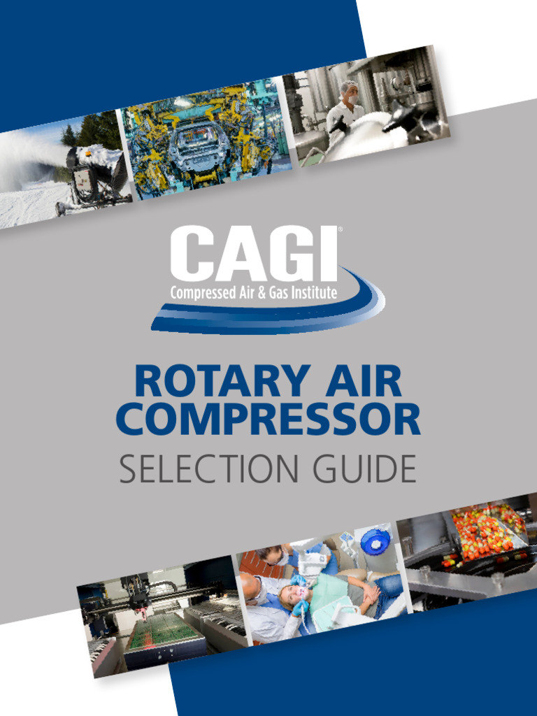 Rotary Air Compressor Selection Guide | PDF | Pump | Engines