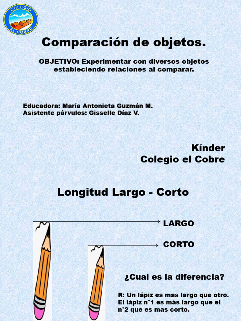 COMPARACIONDEOBJETOS | PDF