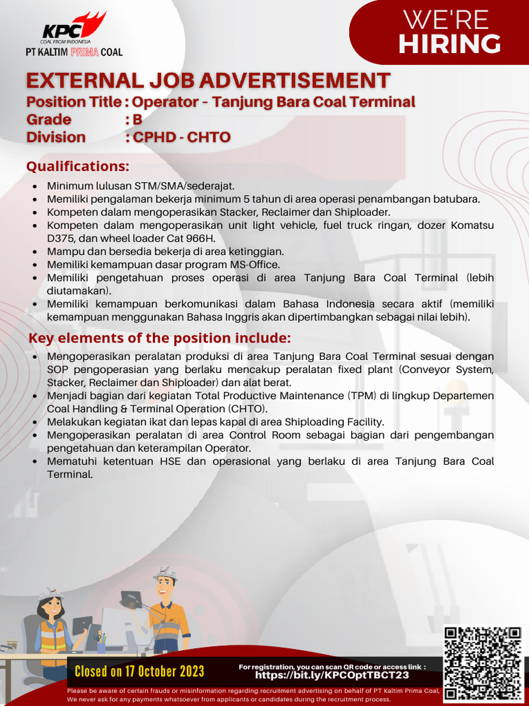 Operator - TBCT (CPHD) | PDF